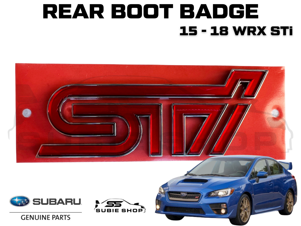 Sti Wrx Logo Badges FastWRX.com