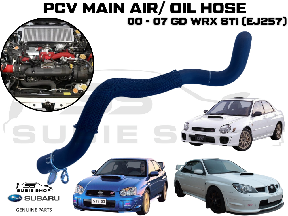 Genuine Subaru Impreza GD WRX & STi Turbo EJ 00-07 PCV Vacuum Air Oil ...