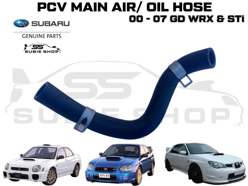 Genuine Subaru Impreza GD WRX & STi Turbo EJ 00-07 PCV Vacuum Air Oil ...