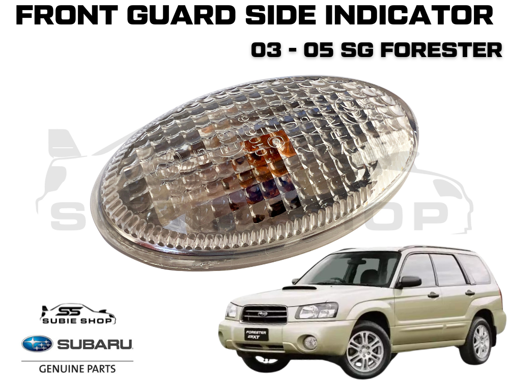 New Genuine Subaru Forester SG XT 03 - 05 Side Guard Indicator Light L ...