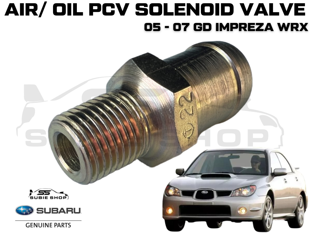Genuine OEM Subaru Impreza GD WRX 2005 - 2007 EJ255 PCV Valve Solenoid ...