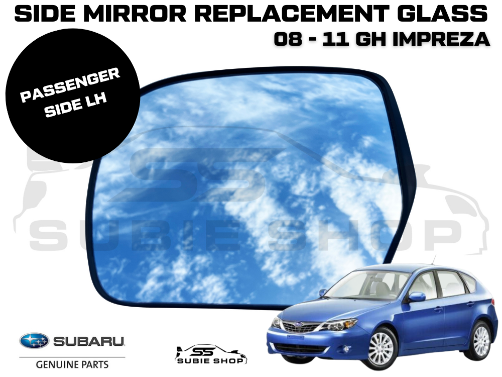 Genuine Subaru Impreza GH 08-11 Left Passenge Side View Mirror Glass R ...