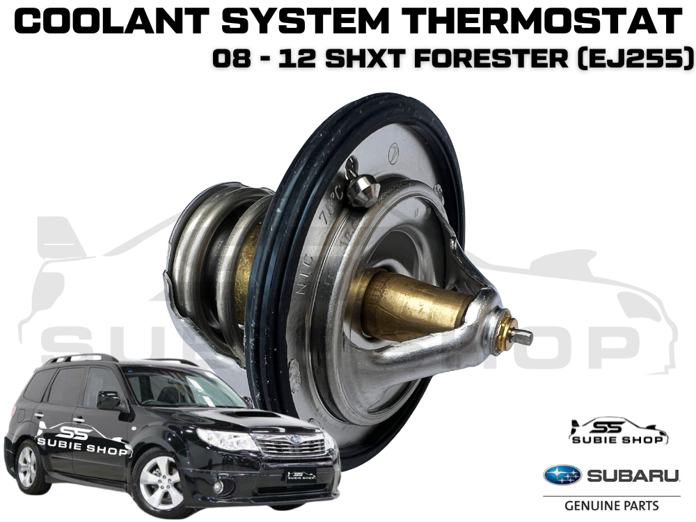 GENUINE Subaru Forester SHXT EJ255 Turbo 08 -12 Thermostat Coolant W G ...
