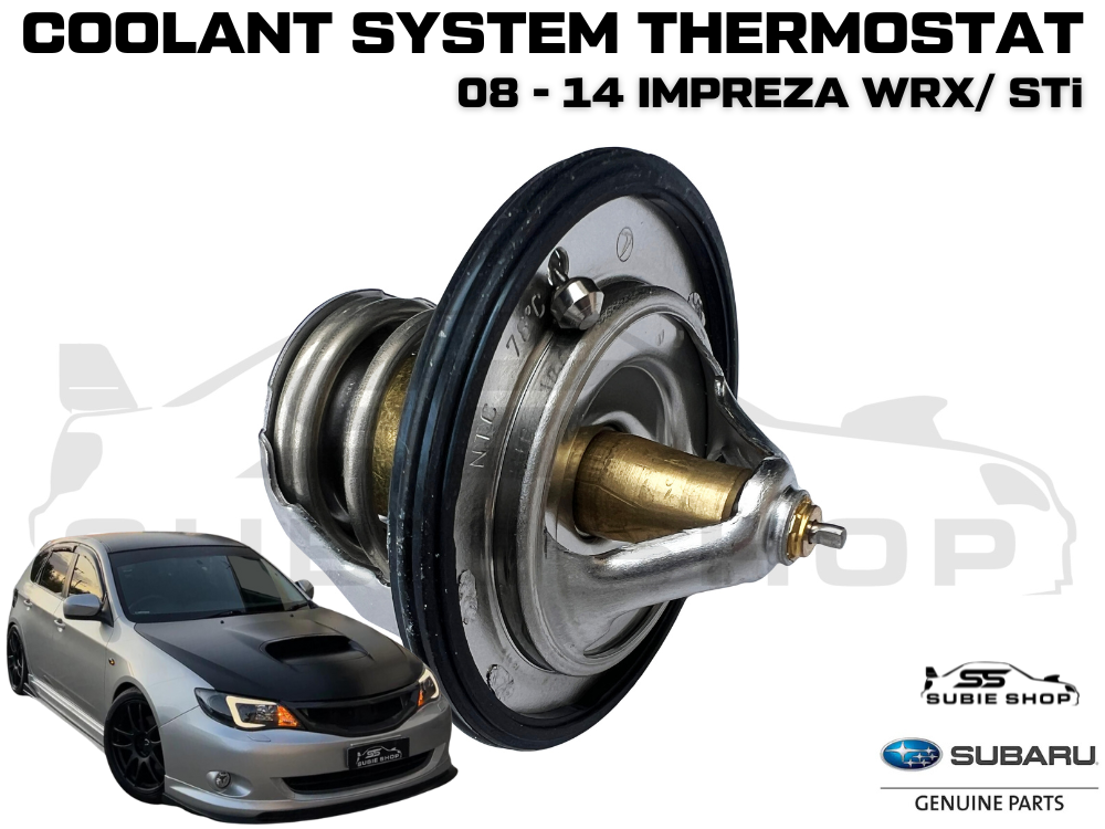 GENUINE Subaru Impreza WRX G3 EJ255 2008 - 14 Thermostat Coolant W Gas ...