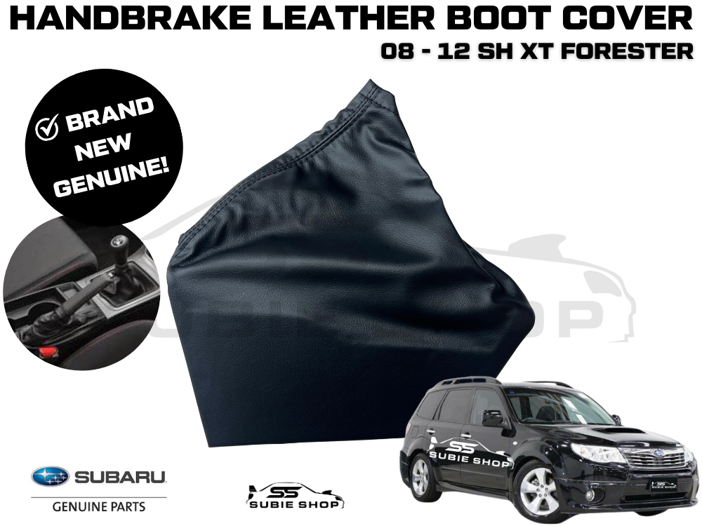 Genuine Subaru Forester SH XT 2008 - 2012 Black Hand Brake Leather Boo ...