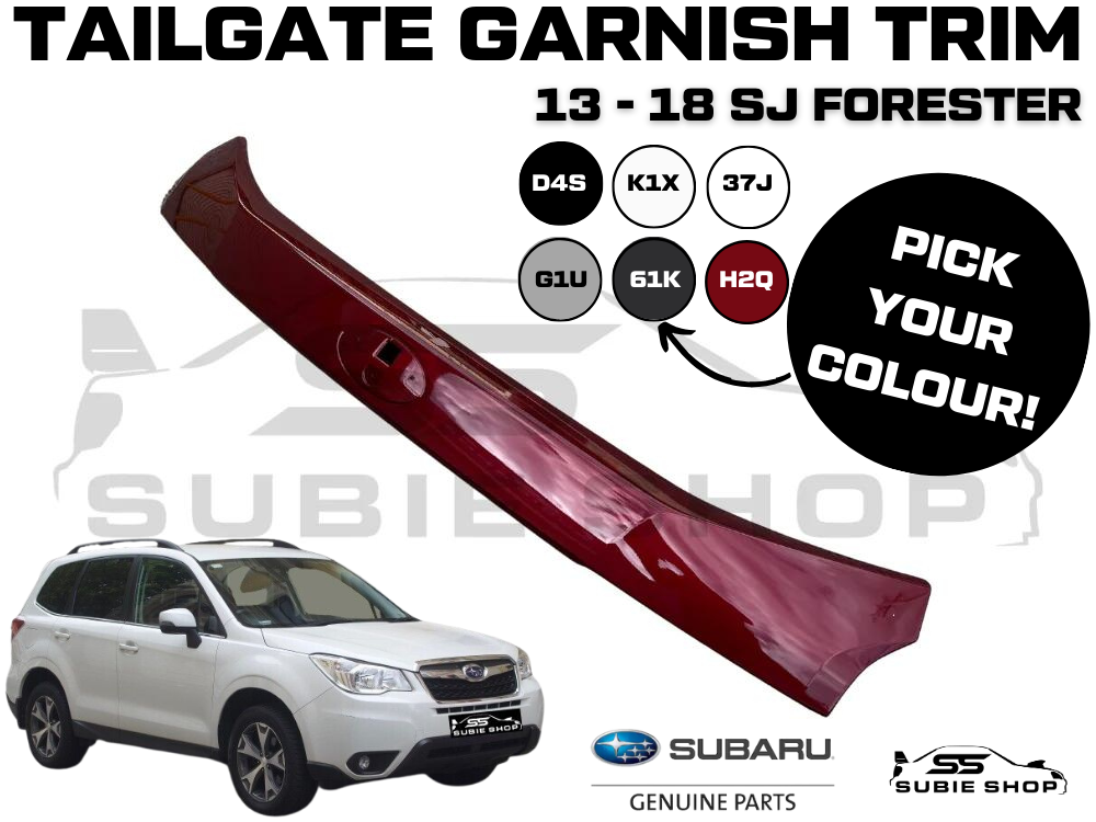 PRE-ORDER - Genuine Subaru Forester SJ XT 13 - 18 Rear Hatch Boot Tail ...