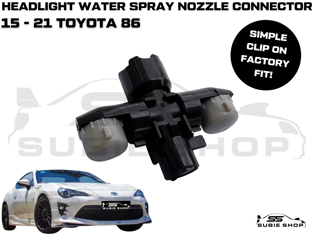 New HID Headlight Washer Cap Water Jet Spray Nozzle Piece For 15 - 21 ...