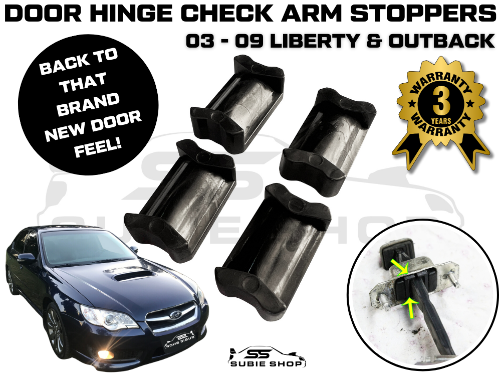 Car Door Hinge Check Arm Stopper Repair Kit For 03 - 09 Subaru Liberty ...