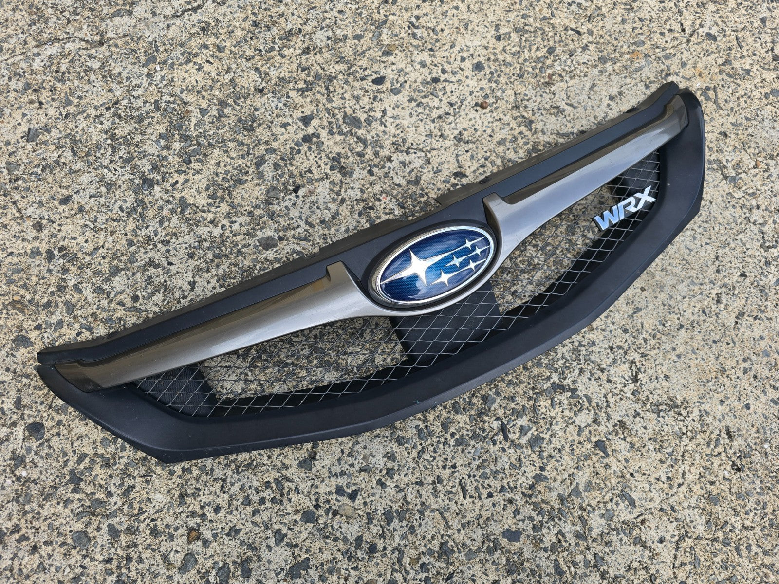 Genuine Subaru Impreza WRX 2012 - 14 G3 Front Bumper Grille Grill Badg ...