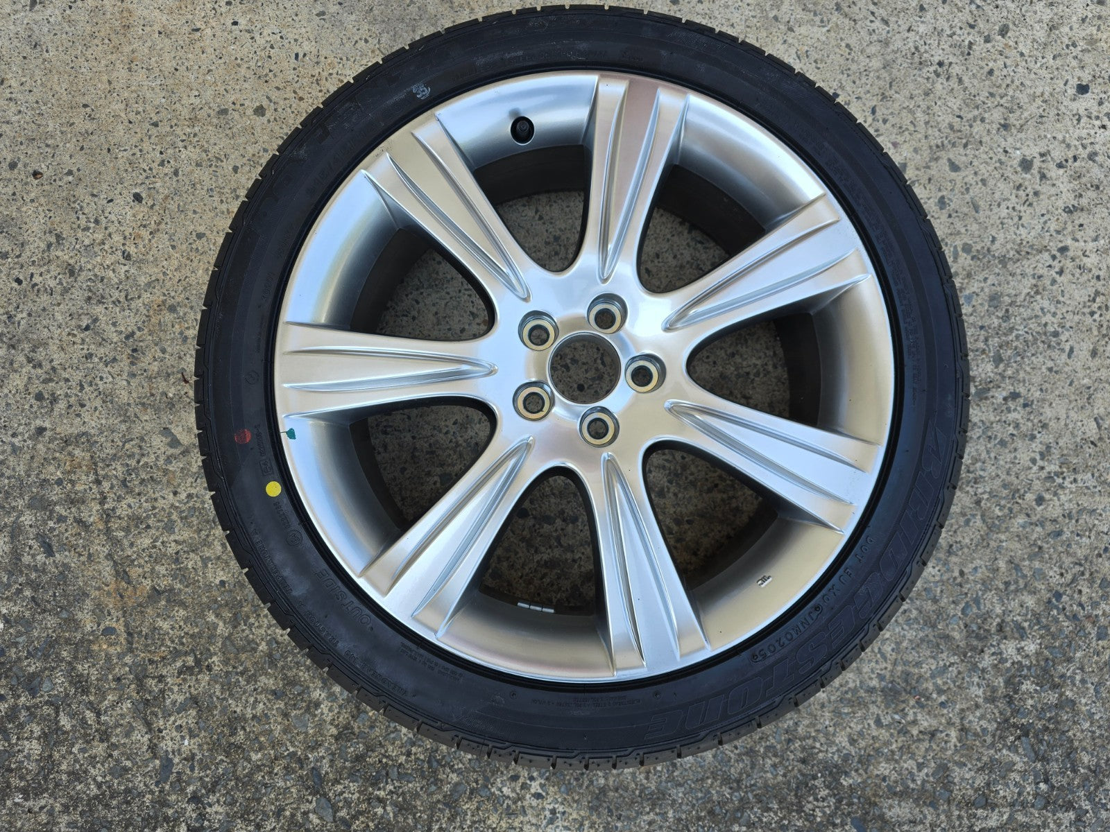 Subaru Liberty Gen 4 03 - 06 H6 Factory Spare Wheel Mag Rim Tyre 215/4 ...