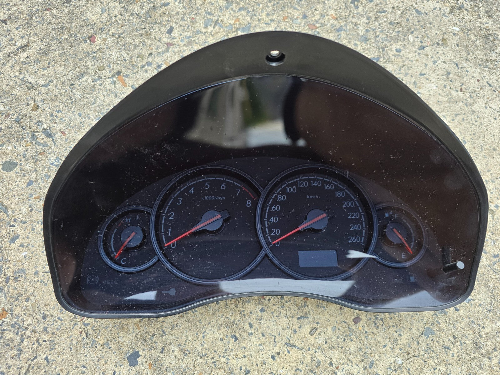 Subaru Liberty 2003 - 06 Gen 4 H6 Spec B 6 Speed Manual Instrument Clu ...