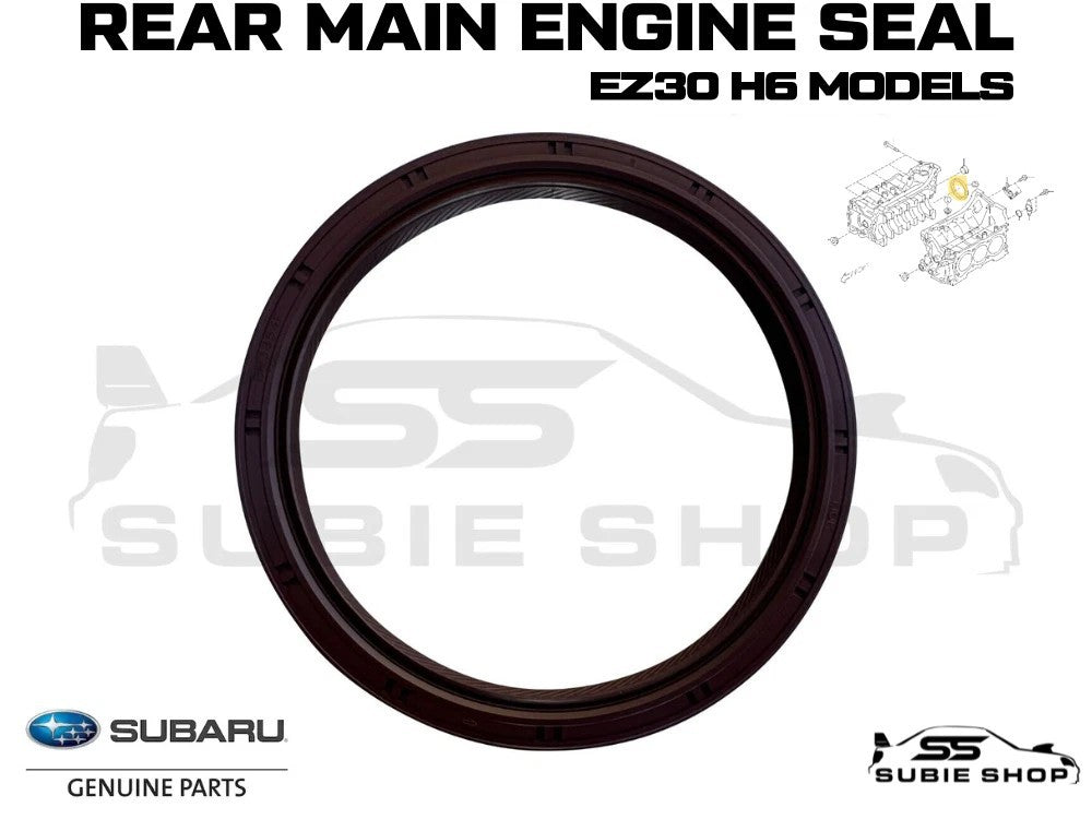 GENUINE Rear Main Engine Seal EZ30 H6 3.0L Subaru Liberty Outback 8067 ...
