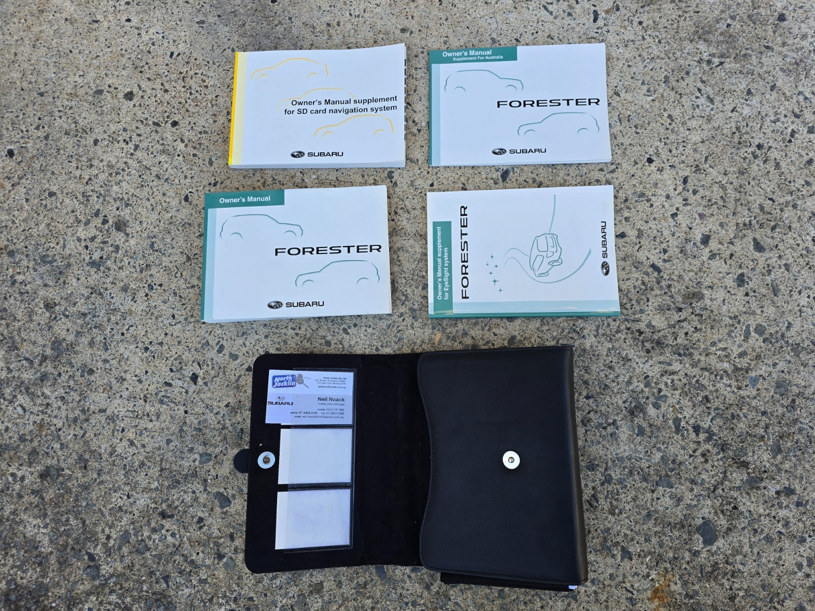 Subaru Forester SJ FB25 2016 -2018 Log Book Wallet Accessories Brochur ...