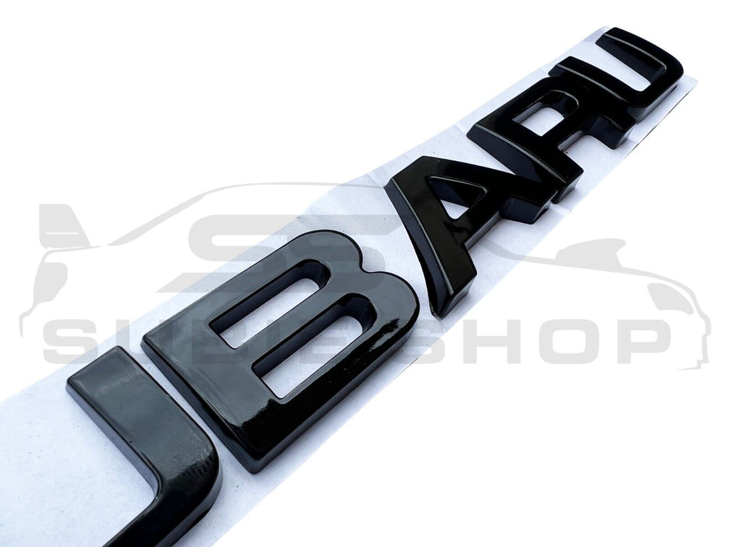 Metal 'SUBARU' Rear Tailgate Decal Badge Emblem For Subaru Impreza WRX ...