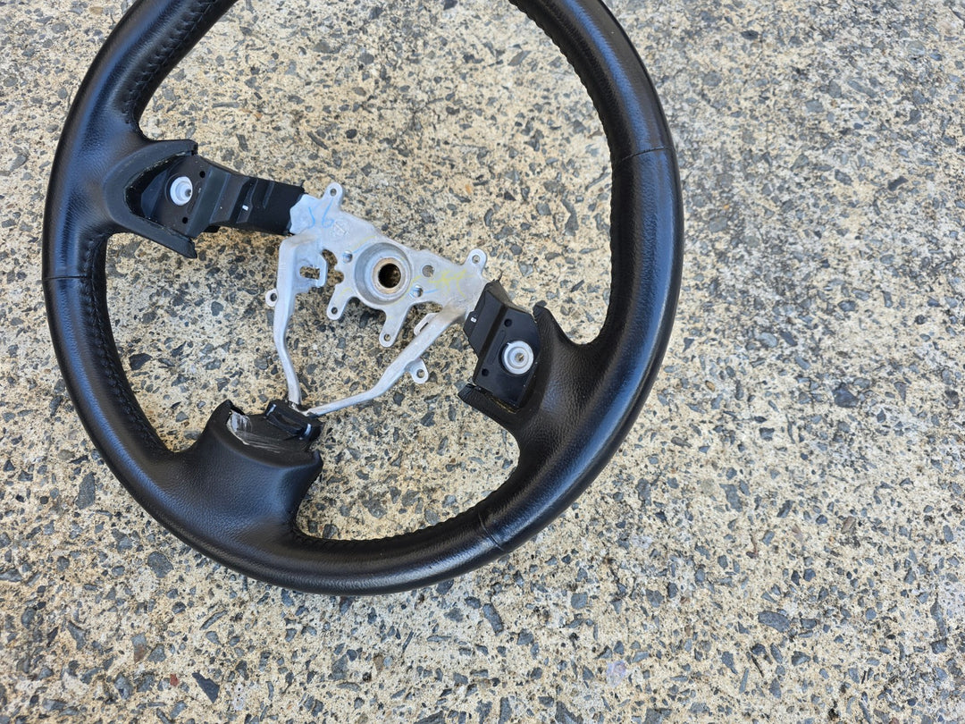 Genuine Subaru Impreza 08 - 11 GH G3 RS WRX Factory Leather Steering W ...