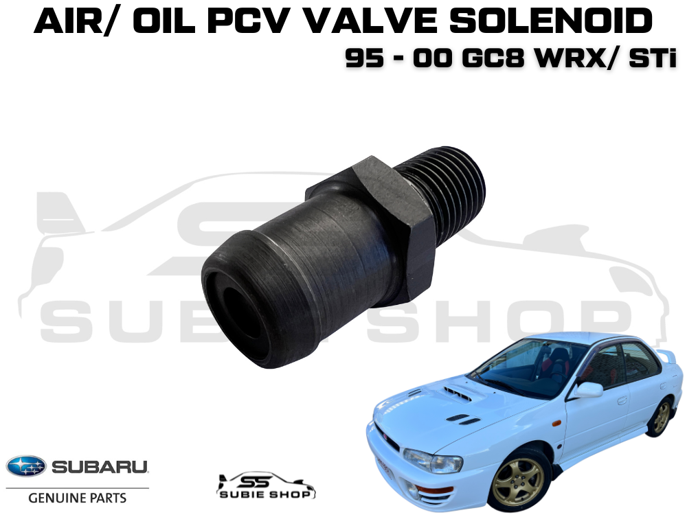 Genuine Subaru Impreza GC8 WRX STi 95 - 00 PCV Valve Solenoid Air Oil ...