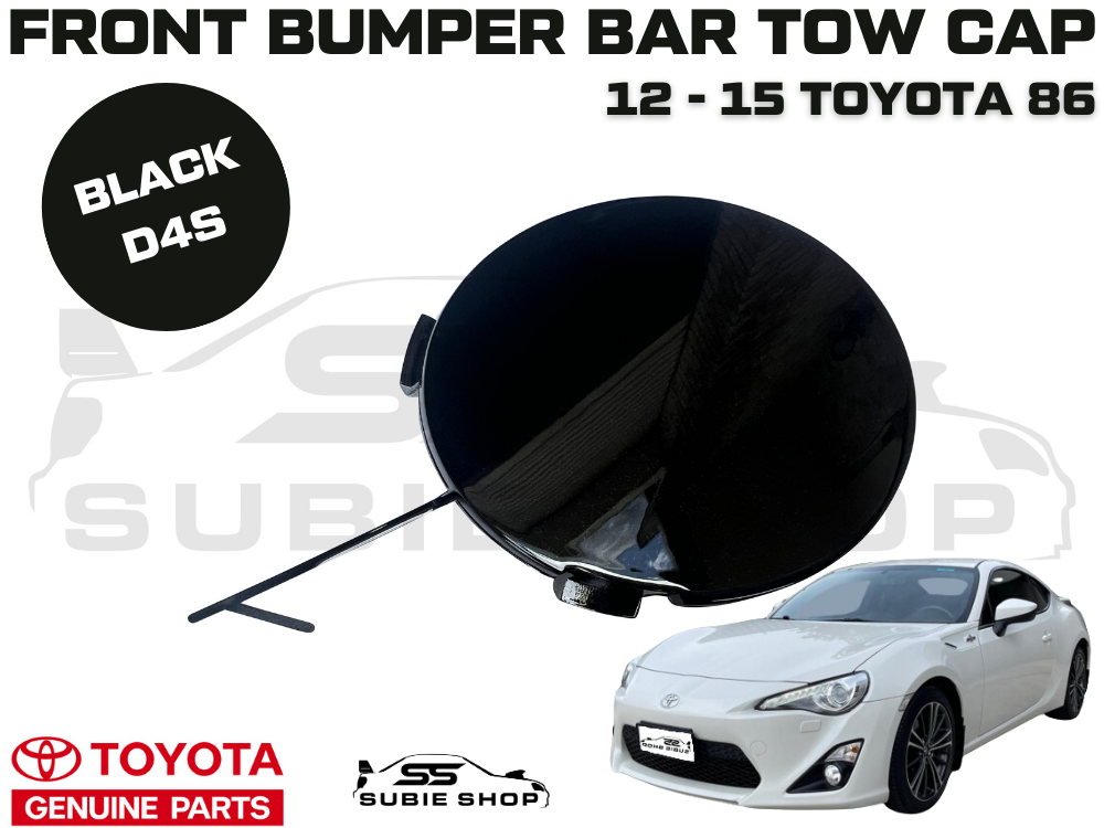 New OEM GENUINE Toyota 86 12 - 15 Front Bumper Bar Tow Hook Cap Cover ...