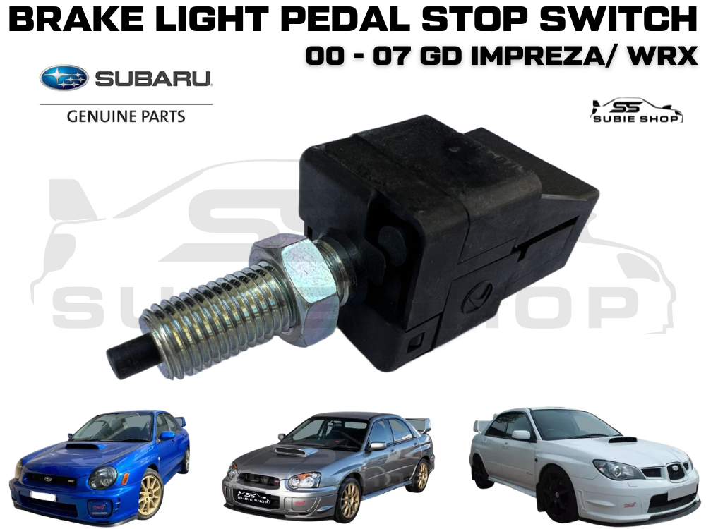 GENUINE OEM Subaru Impreza GD WRX STi 00-07 Brake Light Lamp Pedal Sto ...