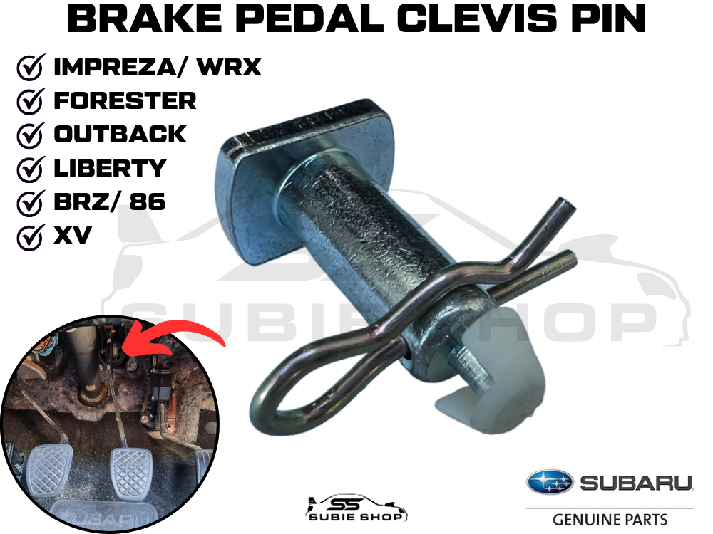 GENUINE Subaru Liberty Forester Outback Impreza BRZ 86 XV Clevis Pin B ...
