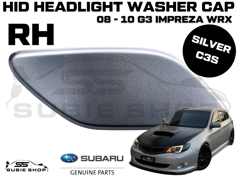 New Genuine Headlight Silver Washer Cap Cover 08-10 Subaru Impreza G3 ...