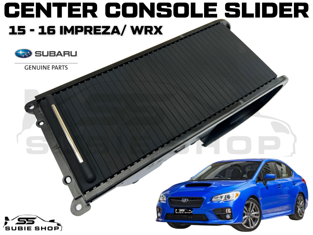 New Genuine OEM Center Console Slider Lid Cup Holder 2014 + Subaru Imp ...