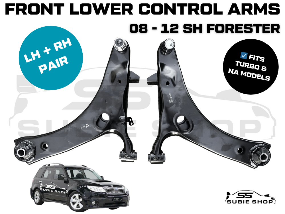 Right Left Front Lower Control Arms Bush for Subaru Forester SH XT 200 ...