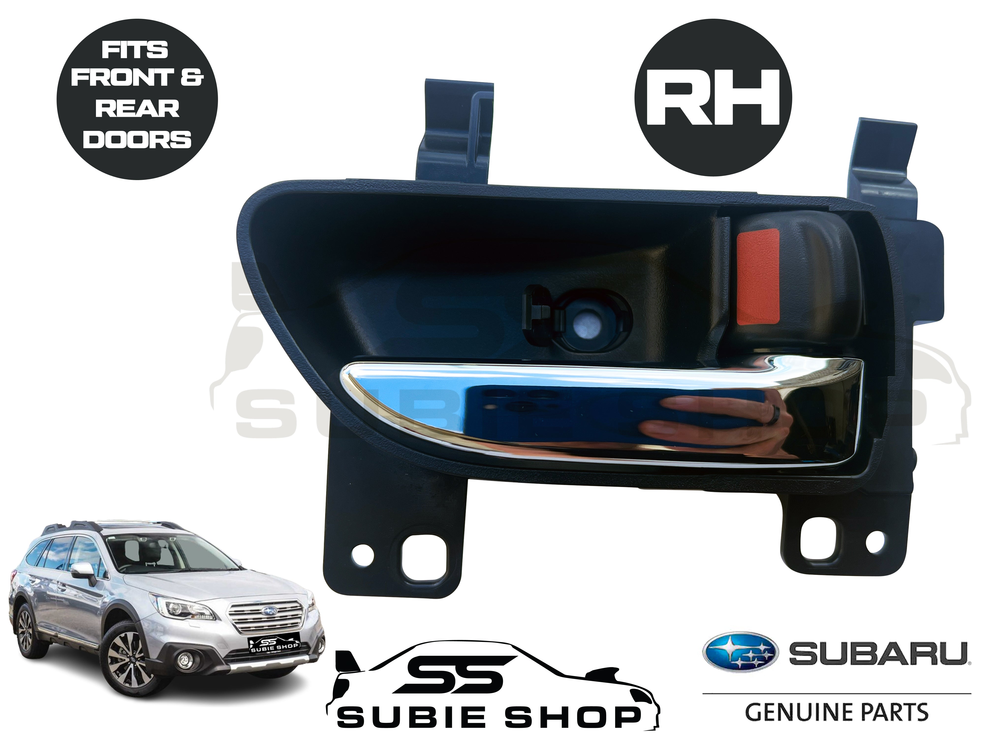 NEW GENUINE Subaru Outback BS 2015 - 17 Interior Door Handle Front & R ...