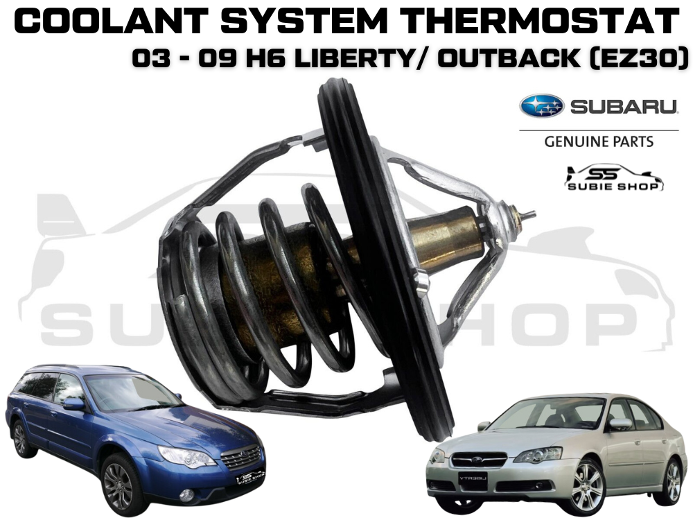 GENUINE Subaru Liberty Outback H6 EZ30 03 -09 Thermostat Coolant W Gas ...