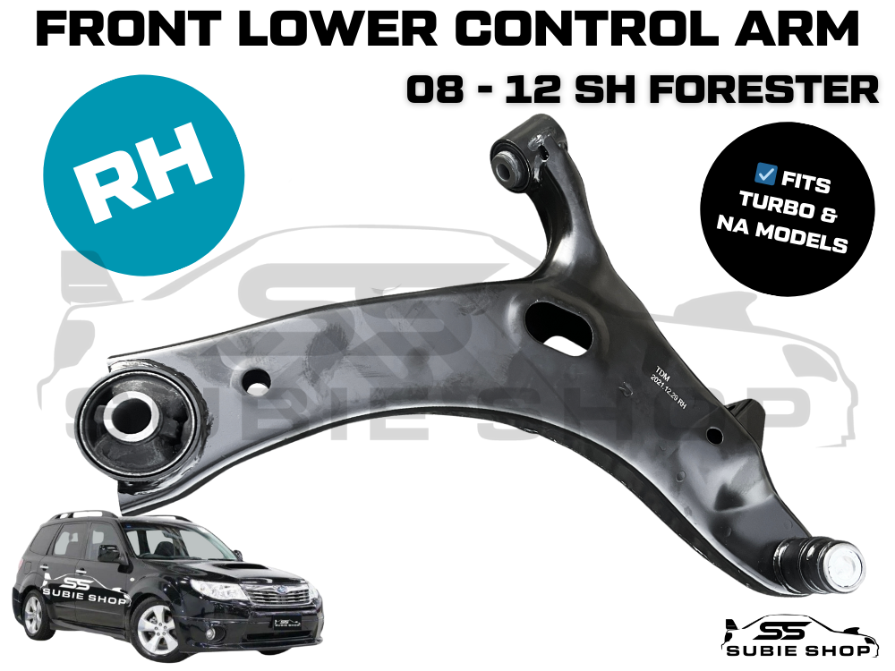 Right Driver Front Lower Control Arm Bush for Subaru Forester SH XT 20 ...