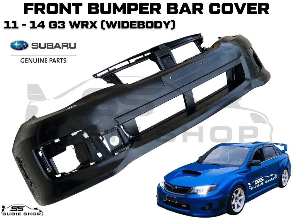 Genuine Subaru Impreza G3 WRX 11 - 14 Wide Body Front Bumper Bar Cover ...