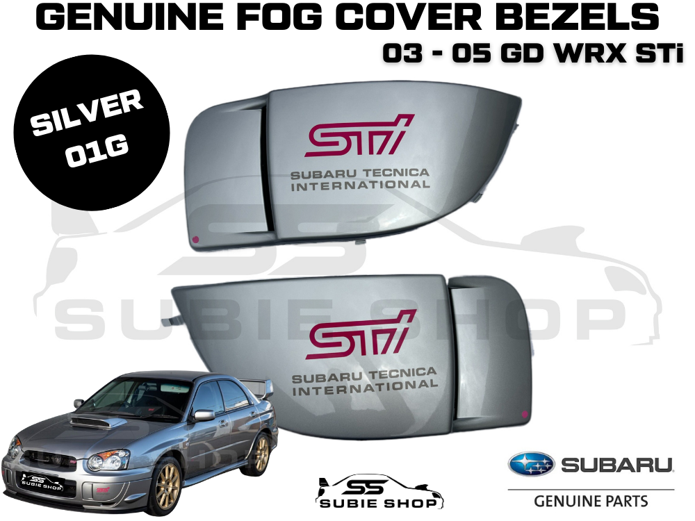 Genuine Subaru Impreza WRX Blob STi 03 - 05 Fog Light Covers Surround ...
