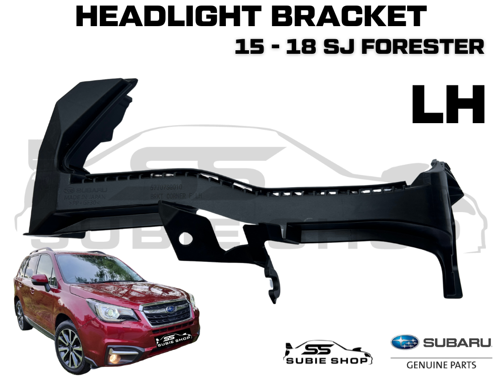 New GENUINE Subaru Forester SJ 15 - 18 Front Bumper Headlight Bracket ...