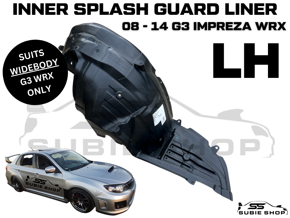 Subaru Impreza G3 WRX 08 - 14 LHF Left Front Wheel Arch Stone Splash I ...