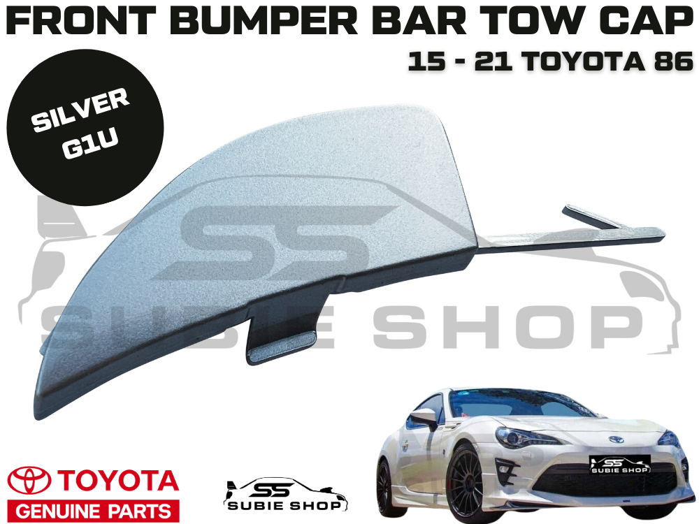 New GENUINE Toyota 86 2015 - 21 Front Bumper Bar Tow Hook Cap Cover Si ...