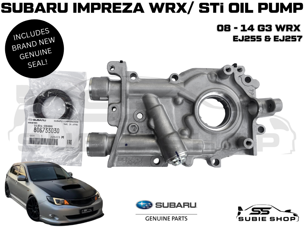 Wrx Sti Replace Oil Pump
