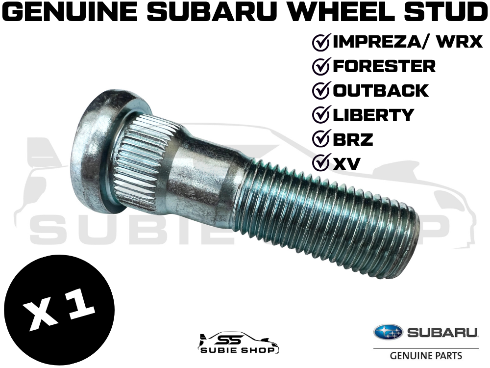 1 x GENUINE Subaru Liberty Forester Outback Impreza BRZ XV Wheel Bolt ...