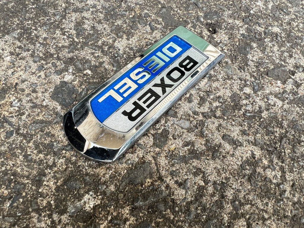 Subaru Forester Liberty Turbo Diesel 2016 Boxer Badge Logo Tailgate De ...