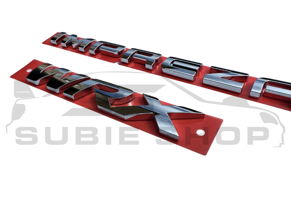 NEW Genuine OEM Subaru Impreza G3 Hatch WRX 8-14 Boot Letters Badge De ...