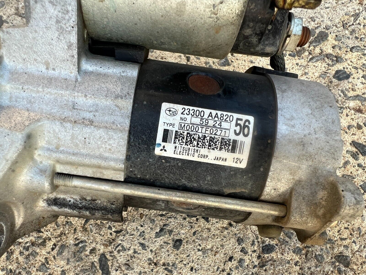 Subaru Impreza GJ G4 12 - 16 Factory Starter Motor Auto 23300 AA820 56 ...