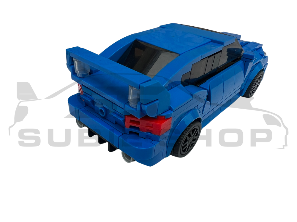 MOC LEGO Car: Subaru WRX STi Championship Rally Model Brick Race Car T ...