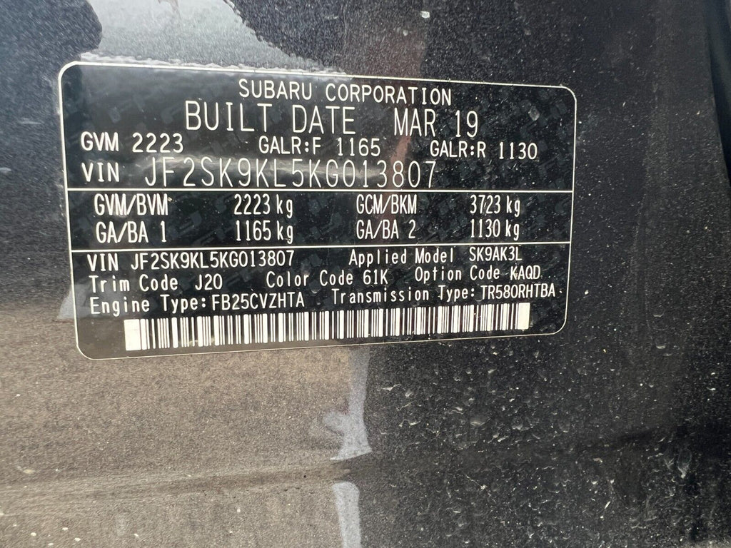 Genuine Subaru Forester 2018 - 21 SK Bonnet Mounting Hinges Bracket Hi ...