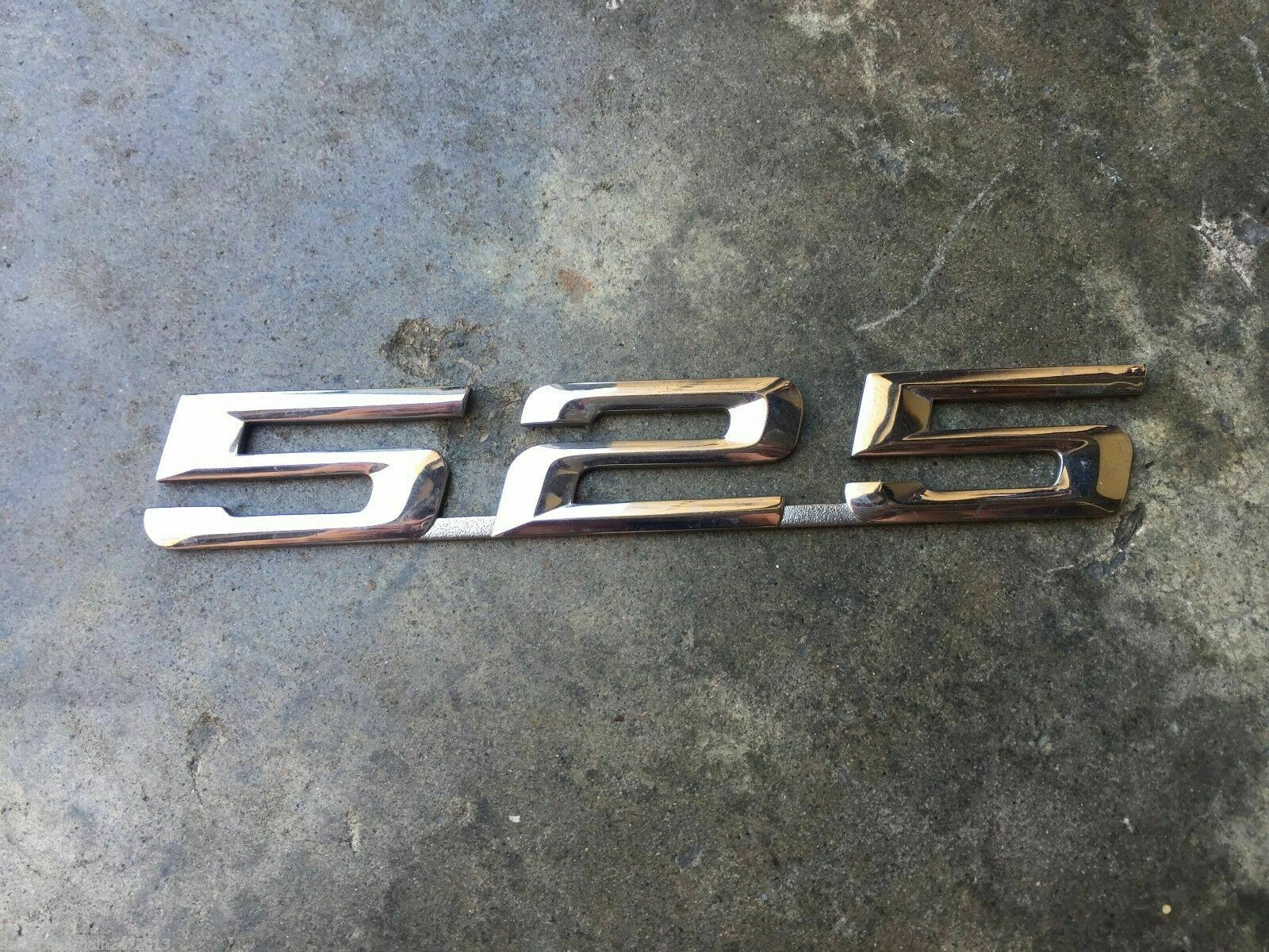Genuine BMW 525 Series 5 Boot Lid Badge Emblem Original Factory Vintag ...