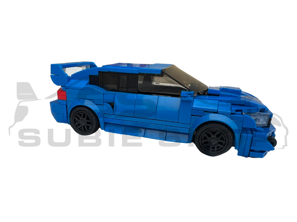 MOC LEGO Car: Subaru WRX STi Championship Rally Model Brick Race Car T ...