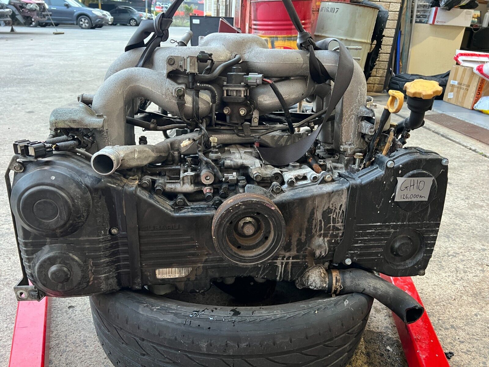 Subaru Impreza 08 -11 GH G3 EJ204 2.0L Low Km Engine Motor 126,778km T ...