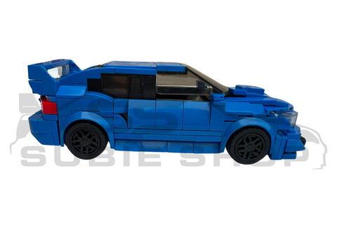 MOC LEGO Car: Subaru WRX STi Championship Rally Model Brick Race Car T ...