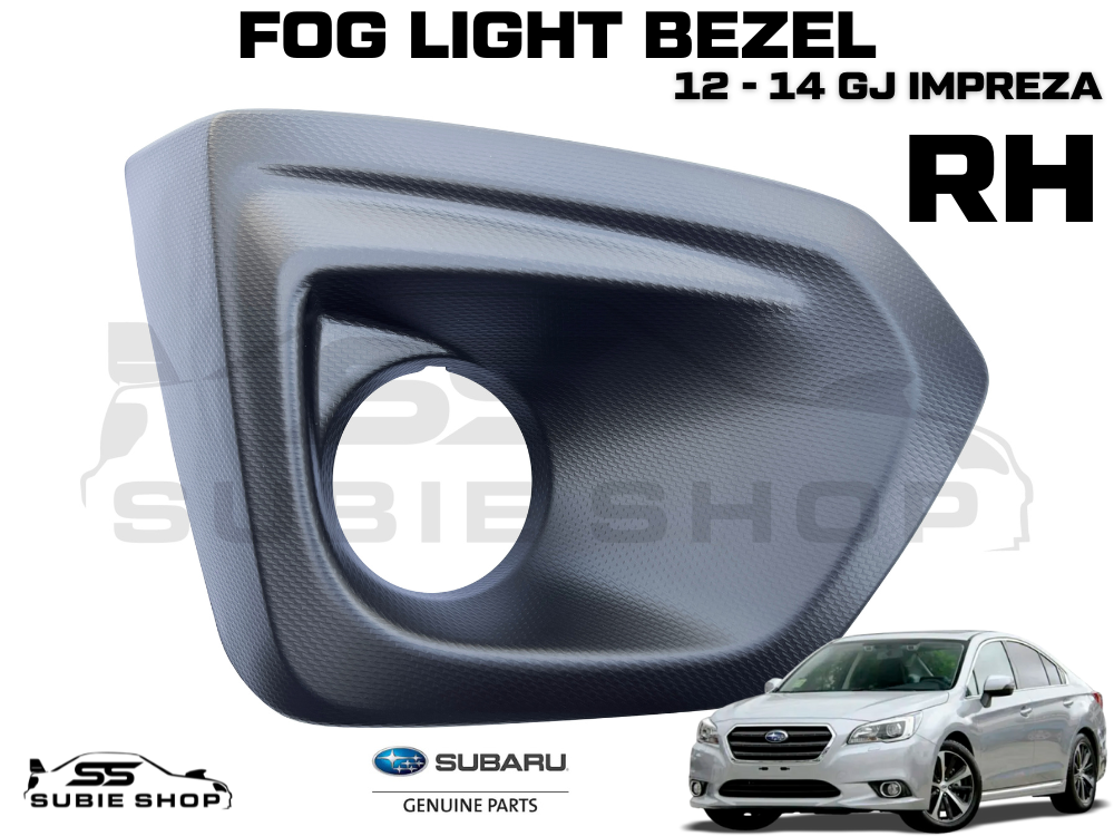 GENUINE Subaru Impreza GJ 14 - 16 Fog Light Cover Trim Surround Bezel ...