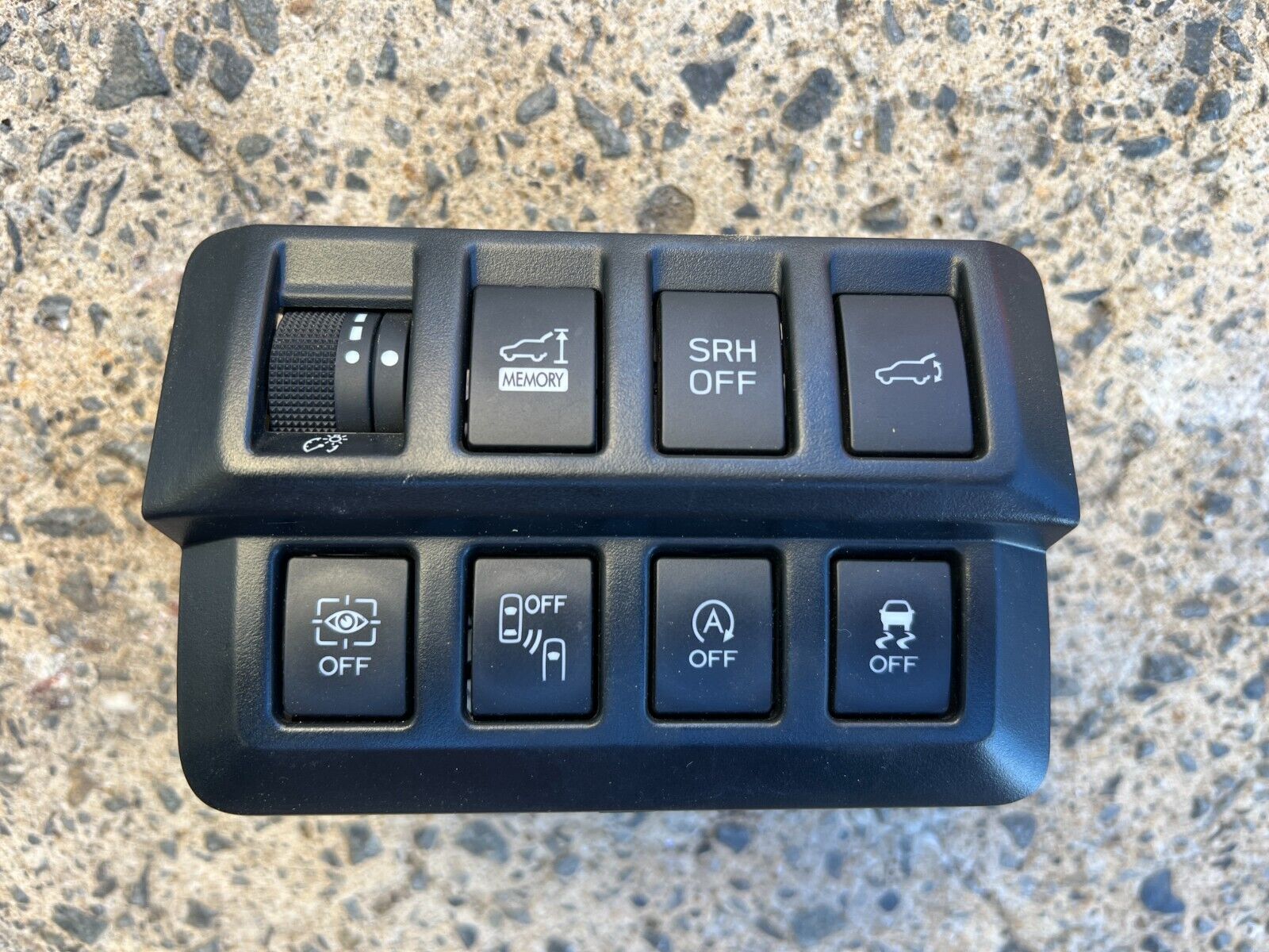 Subaru Forester SK 2018 - 2021 Dash Switches Button Boot Control Trim ...