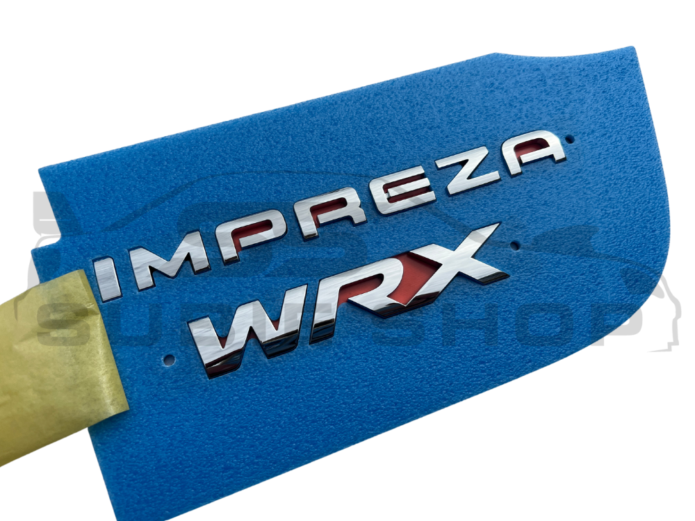 NEW Genuine OEM Subaru Impreza G3 Hatch WRX 8-14 Boot Letters Badge De ...