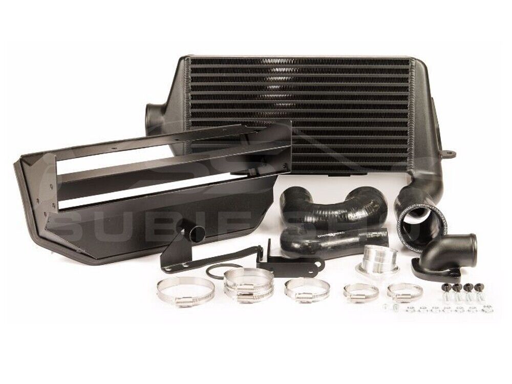 Process West Verticooler Top Mount Intercooler Kit Black for Subaru WR ...