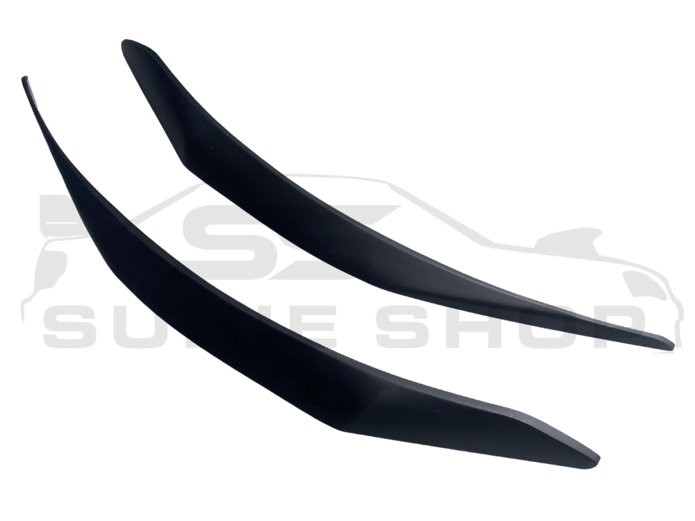 JDM Headlight Eyebrow Eyelids for 14 - 21 Subaru Impreza WRX STI Plast ...